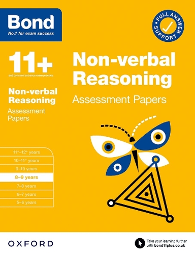 Bond 11+ Non-verbal Reasoning Assessment Papers 8-9 years (for GL ...