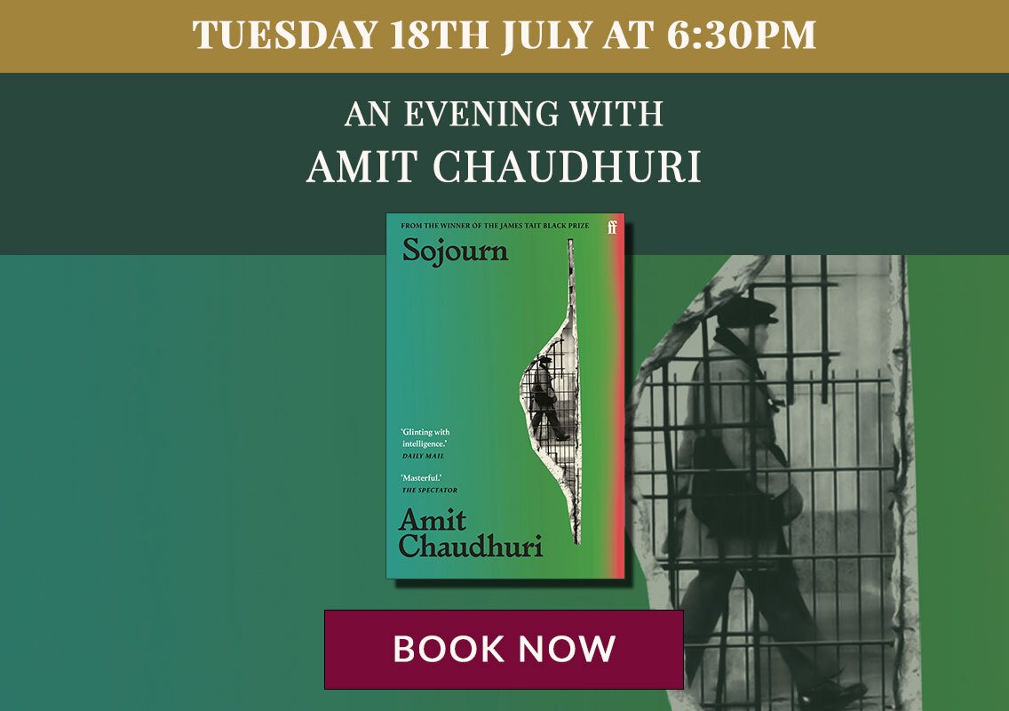 Tuesday 18th July, 2023: An Evening with Amit Chaudhuri at Hatchards ...