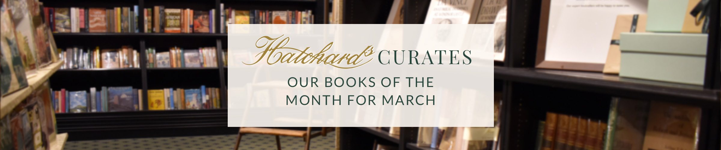 Hatchards Books of the Month